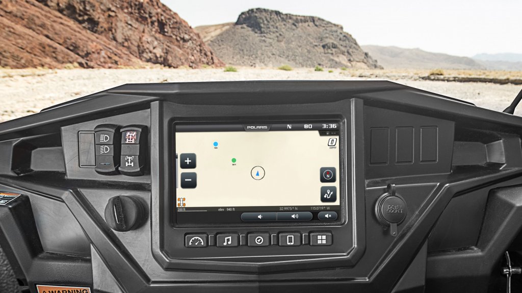 Polaris 'Ride Command' Shows How Off-Road Vehicles and Cars Will ...