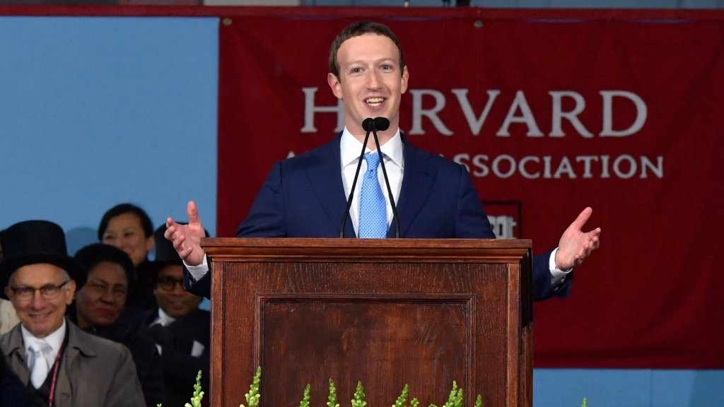 Mark Zuckerberg Delivers His Secret for Happiness at the Harvard ...