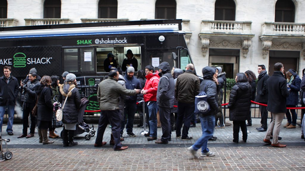 Shake Shack Celebrates IPO With Free Burgers | Inc.com