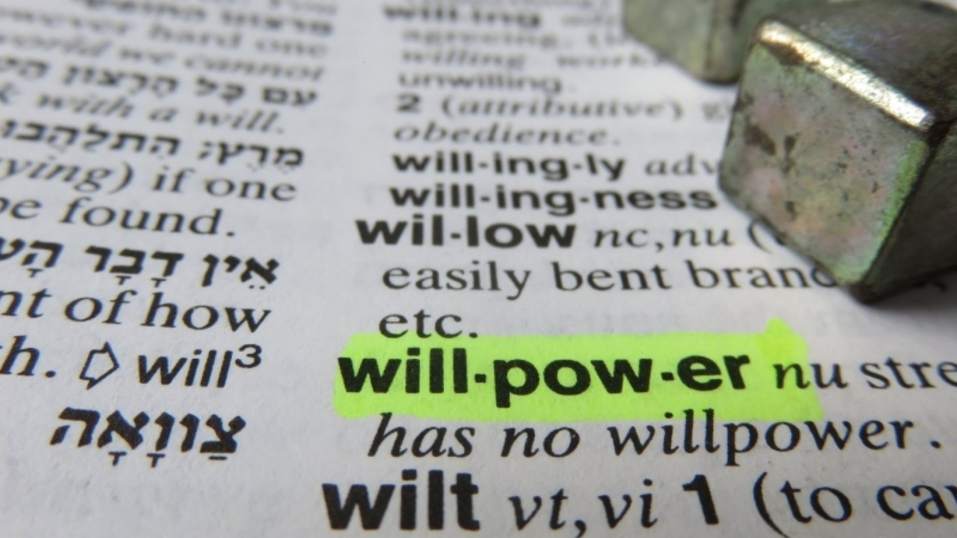 How We Can Improve Our Willpower | Inc.com