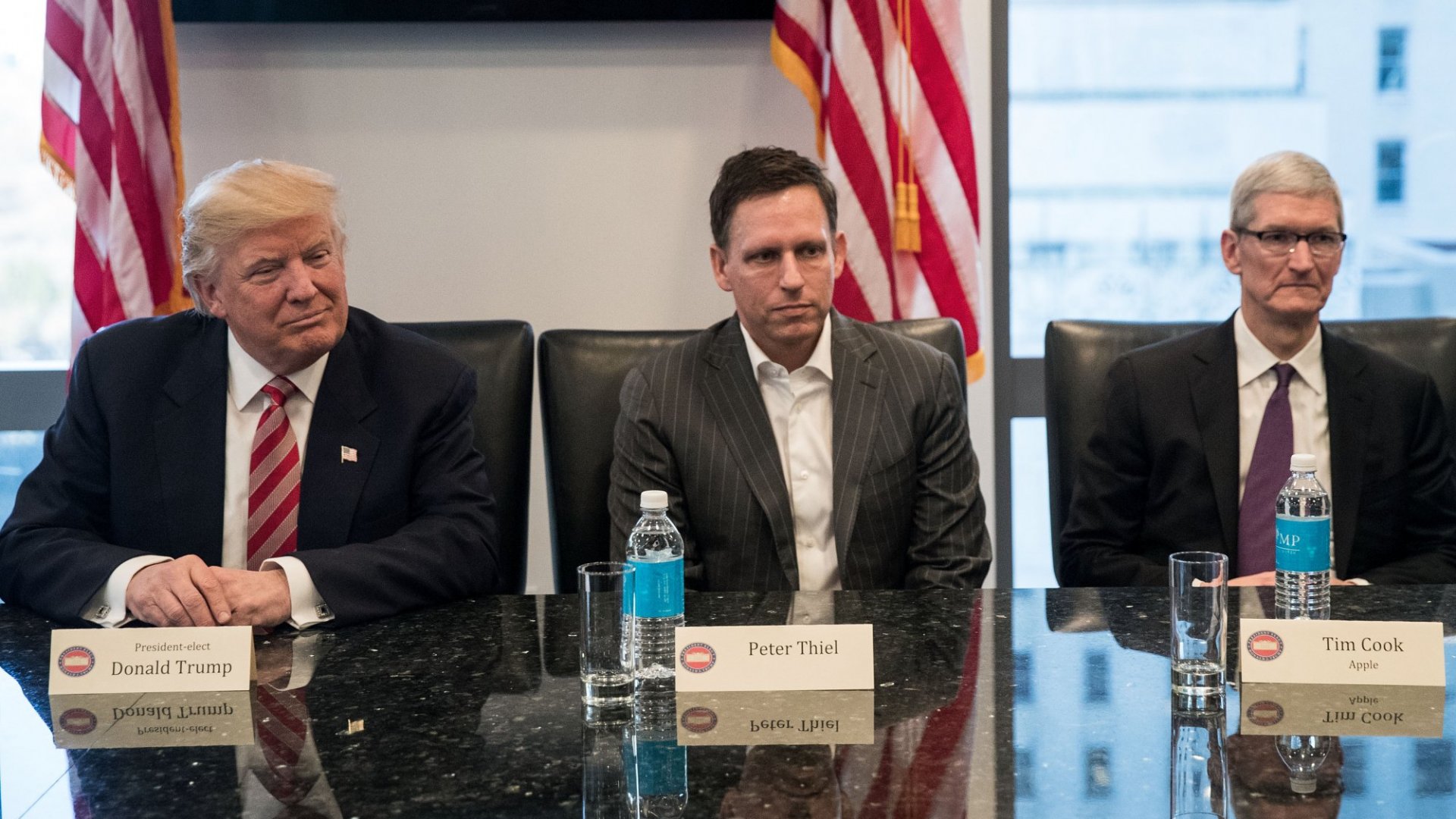 Google, Amazon, Apple CEOs Meet for Trump's First Tech Council. Here's ...