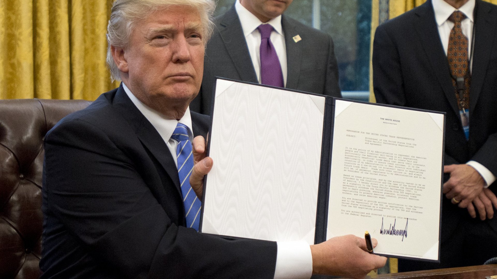 Trump Signs Order to Prevent Hackers From Getting Into U.S. Computers ...