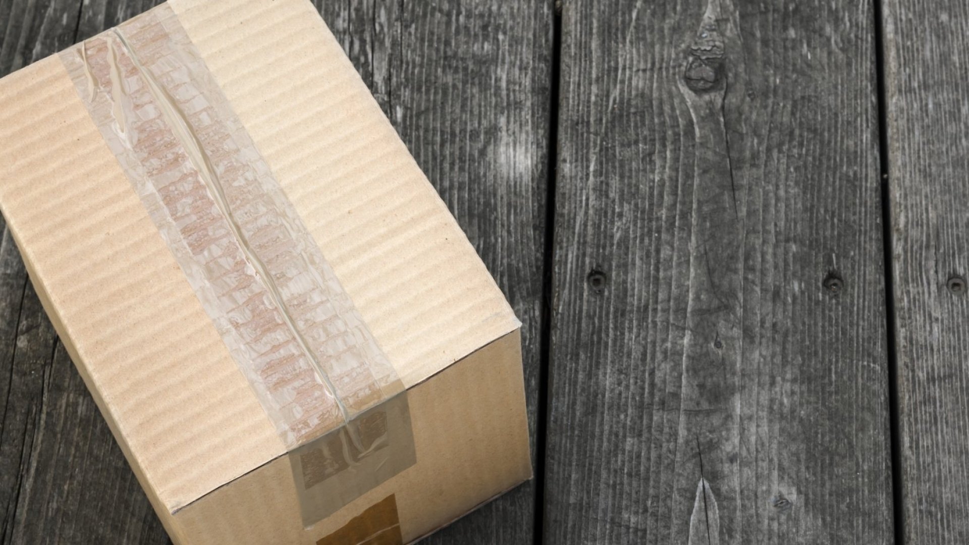 Big Empty Cardboard Box