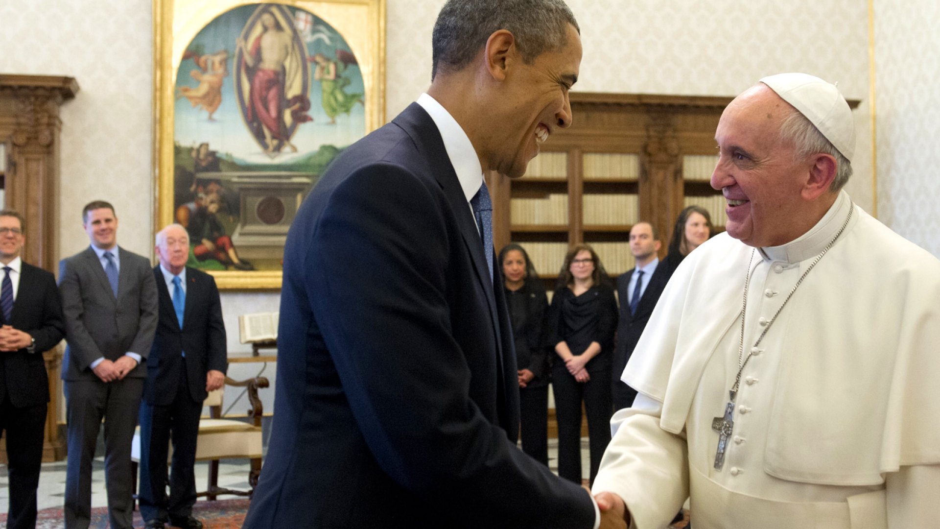 How Pope Francis Could Save the President's Approval Rating | Inc.com